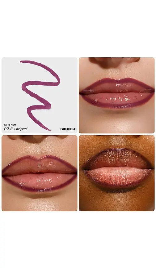 SACHEU Lip Liner Stay-n Peel Off Lip Liner - Plumped