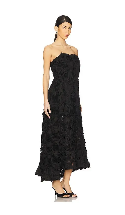 ELLIATT Maxi Dress With 3d Floral Appliqu