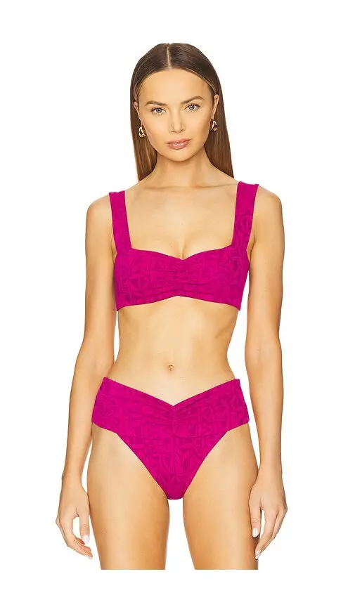 L*Space Eco Marlee Bikini Top - Berry