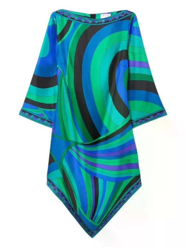 Emilio Pucci Iride-print Tunic Dress