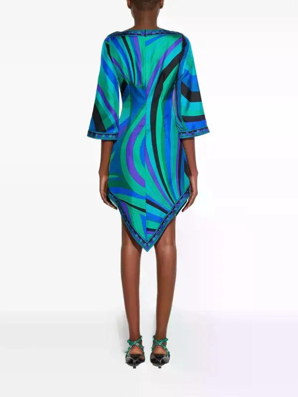 Emilio Pucci Iride-print Tunic Dress