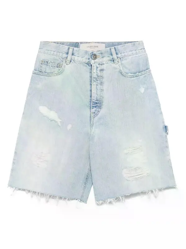 GOLDEN GOOSE Denim Shorts - Blue