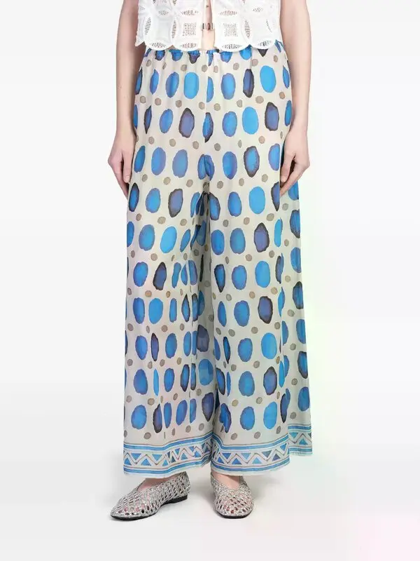 HOLY CAFTAN Pan Palazzo Pants