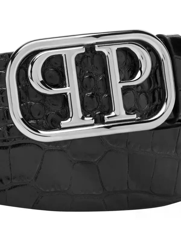 Philipp Plein Leather Belt