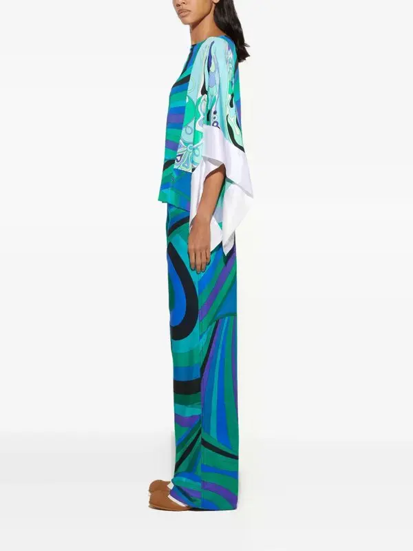 Emilio Pucci Iride-patterned Trousers