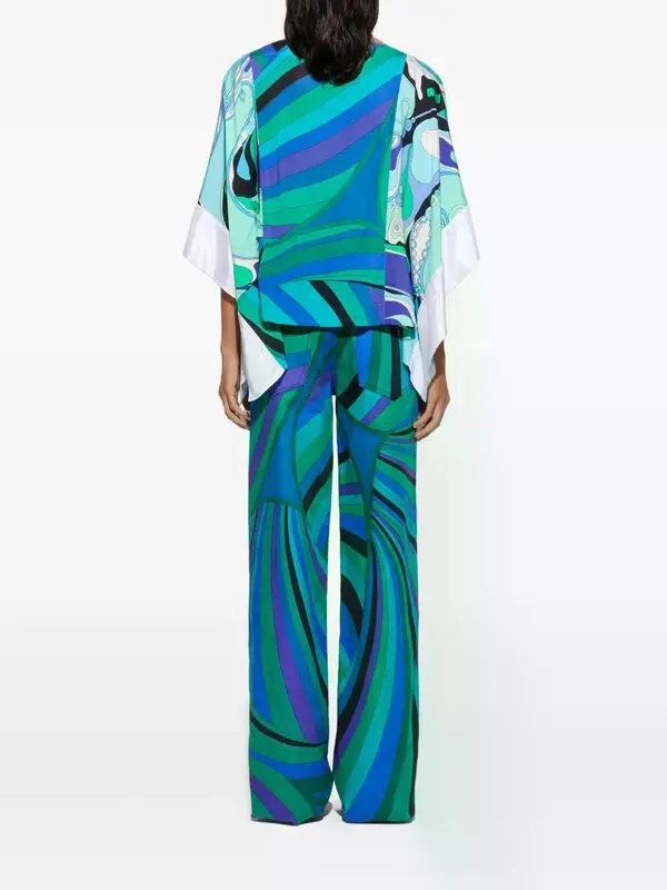Emilio Pucci Iride-patterned Trousers