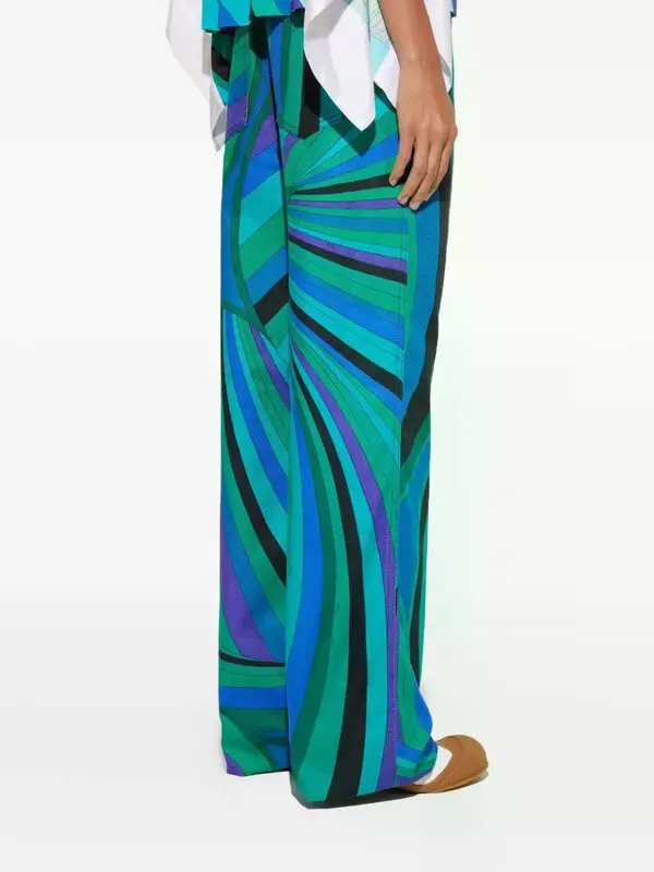 Emilio Pucci Iride-patterned Trousers
