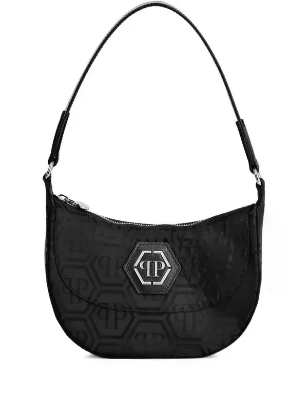 Philipp Plein Monogram-jacquard Shoulder Bag