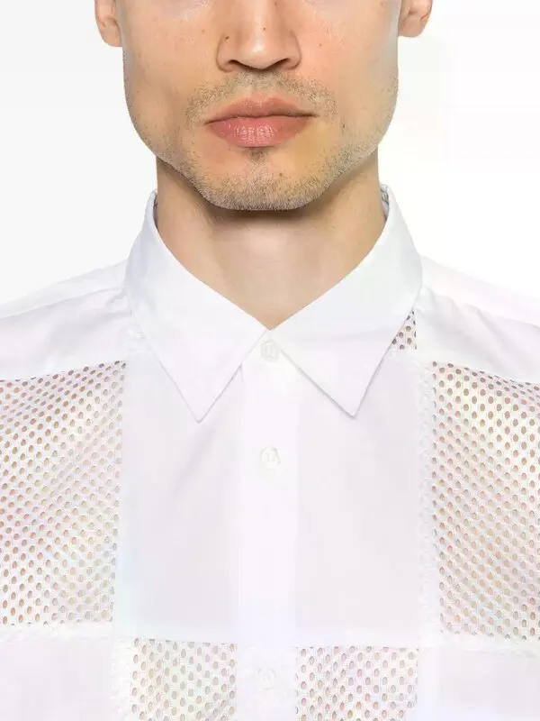 Comme Des Garçons Check-pattern Shirt