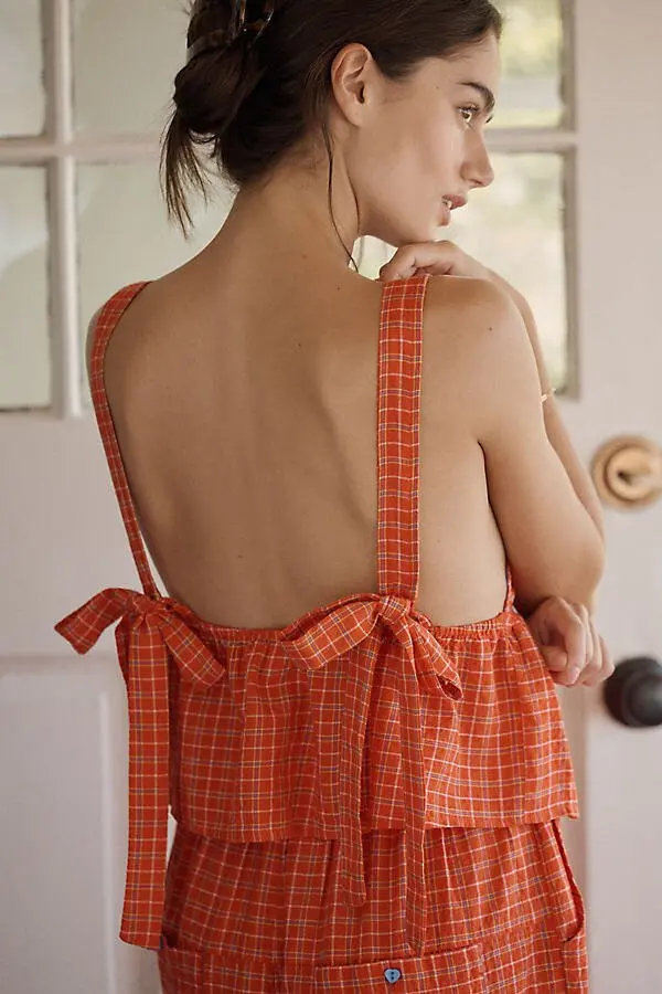 Anthropologie Apron Swing Tank Top