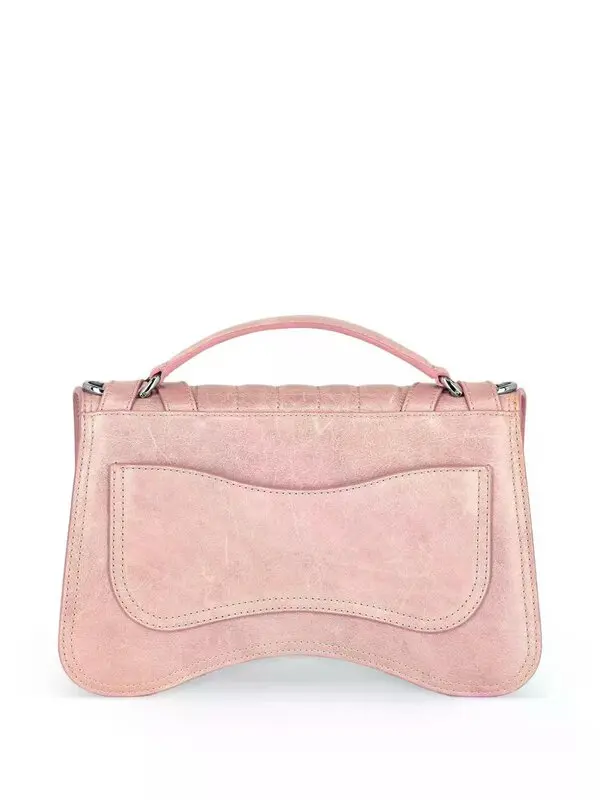 Philipp Plein Hexagon Leather Tote Bag - Pink
