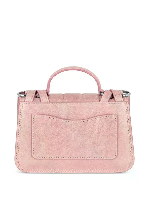 Philipp Plein Small Leather Tote Bag - Pink
