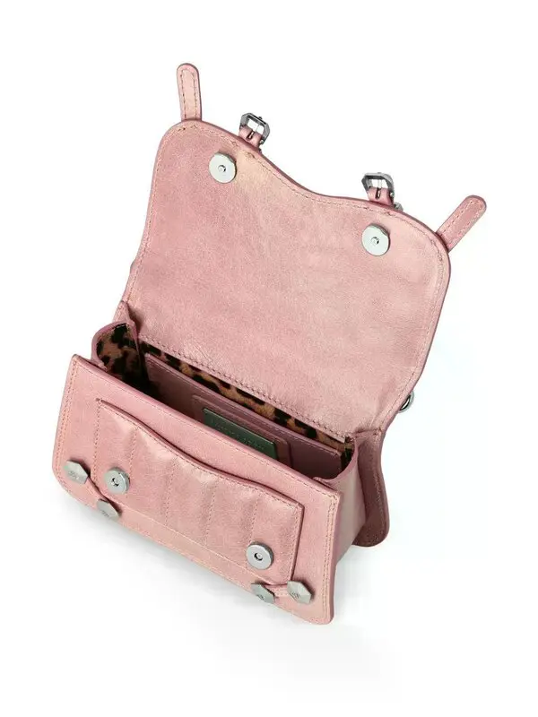 Philipp Plein Small Leather Tote Bag - Pink