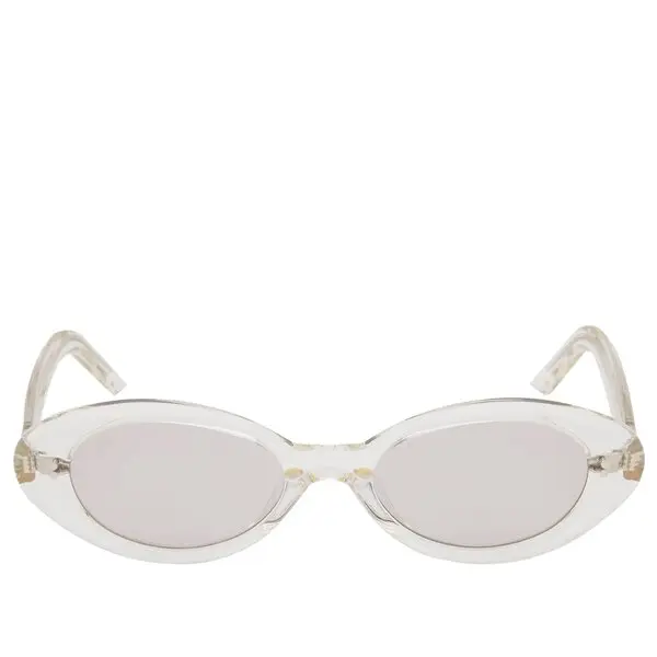AKILA Daisy Oval Sunglasses - Crystal/grey