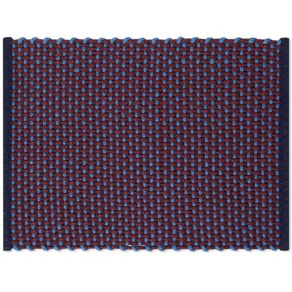 HAY Jute Door Mat - Burgundy
