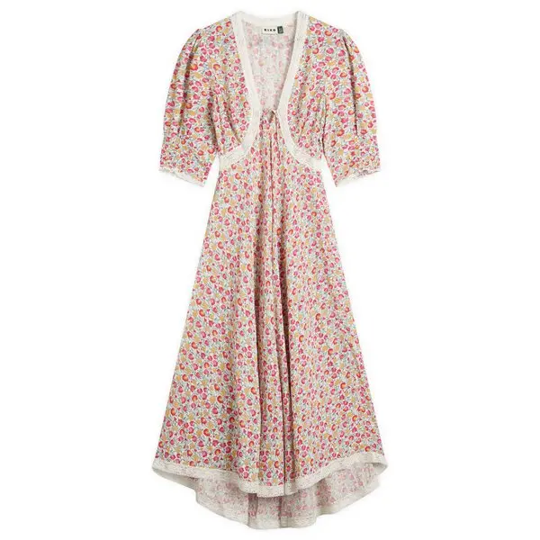 Rixo Amina Shell Pansy Dress