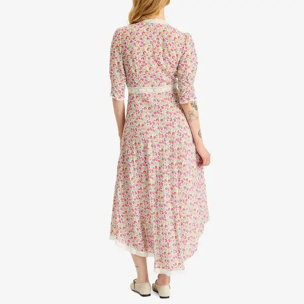Rixo Amina Shell Pansy Dress