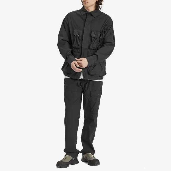 C.P. COMPANY Multi Pocket Shirt Jacket - Black