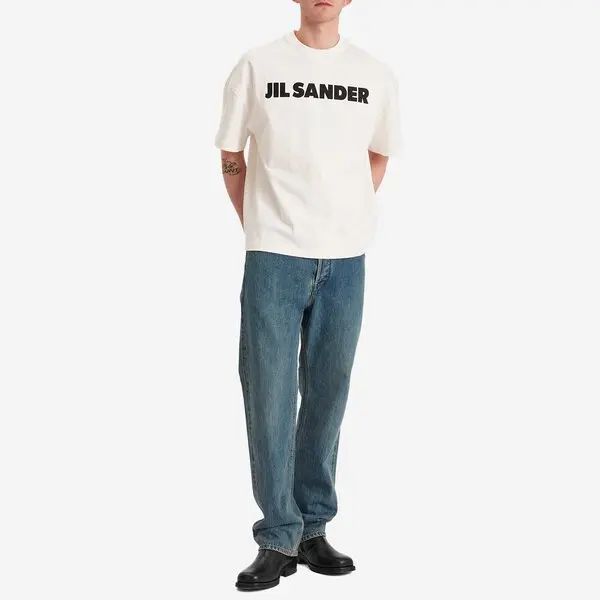 JIL SANDER Regular Fit Five Pocket Selvedge Jeans