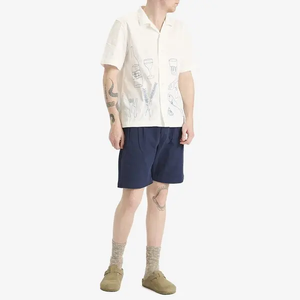 SERVICE WORKS Drill Part Timer Short - Navy