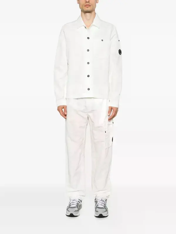 C.P. COMPANY Cargo Trousers - White