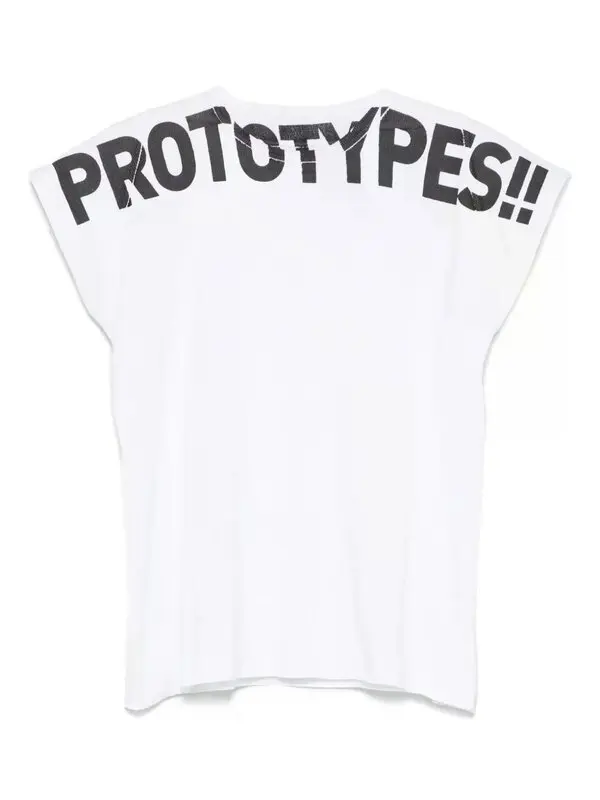 PROTOTYPES Waffle Muscle T-shirt - White