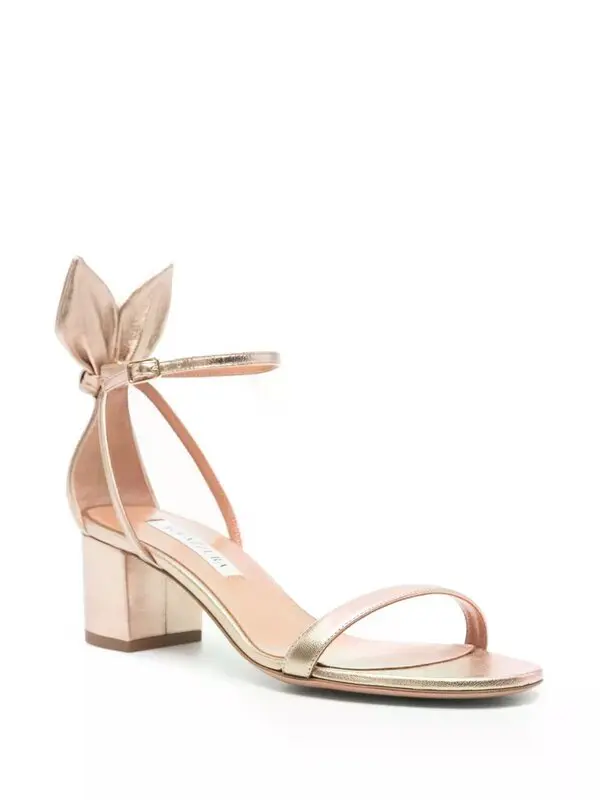 AQUAZZURA 50mm Bow Tie Heeled Sandals