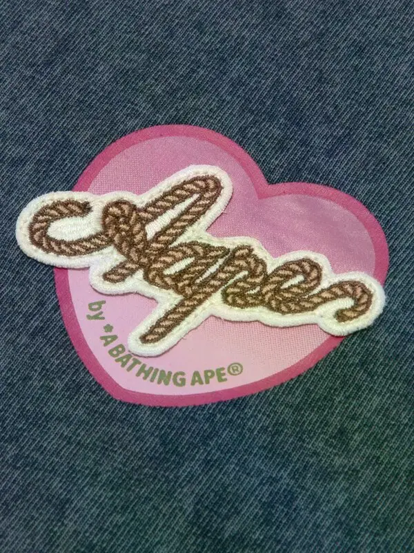 A BATHING APE Aape * Logo-patch T-shirt - Blue
