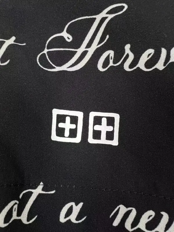 Ksubi Text-print Thigh-length Shorts