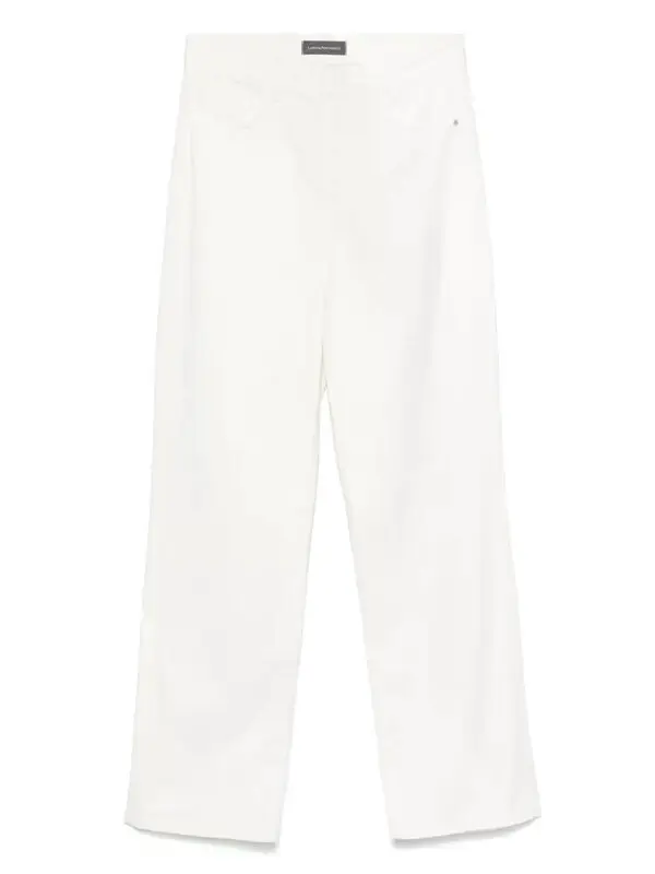 Lorena Antoniazzi Logo-patch Trousers