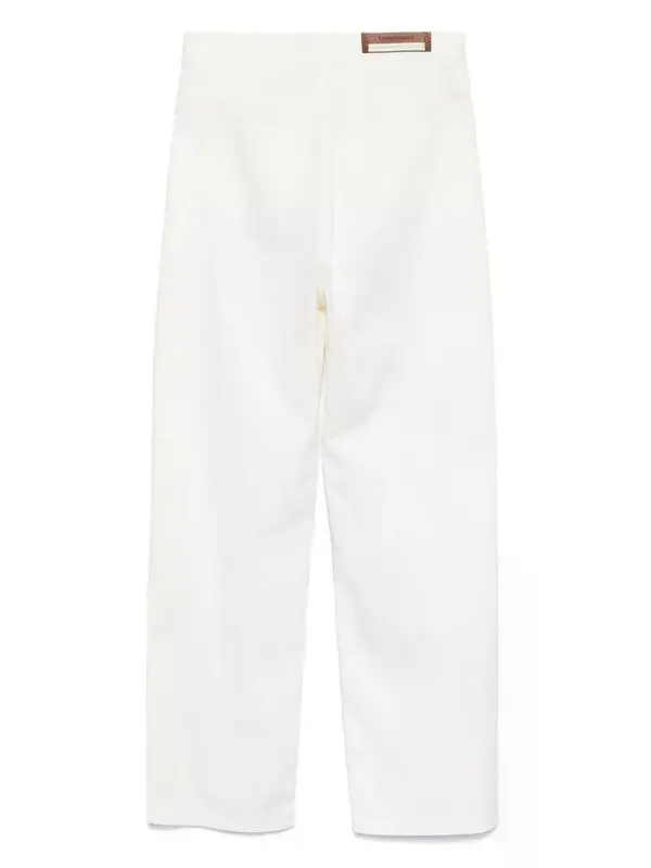 Lorena Antoniazzi Logo-patch Trousers