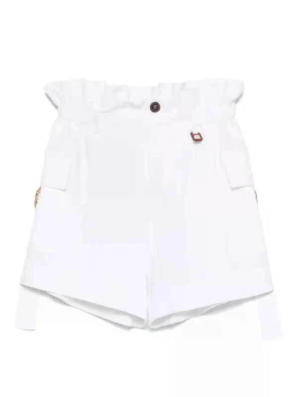 Lorena Antoniazzi D-ring Detail Shorts