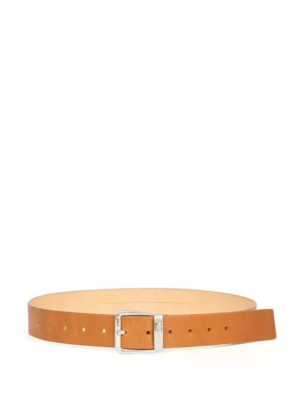 MAISON MARGIELA Numbers-engraved Belt - Brown