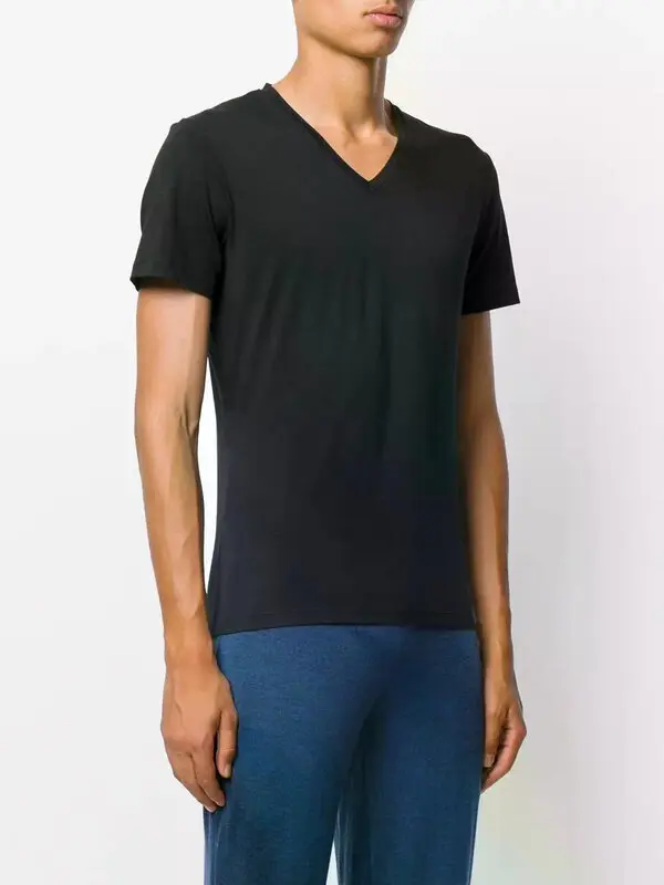 La Perla Challenge V-Neck T-Shirt In Black - 11% Off | Editorialist