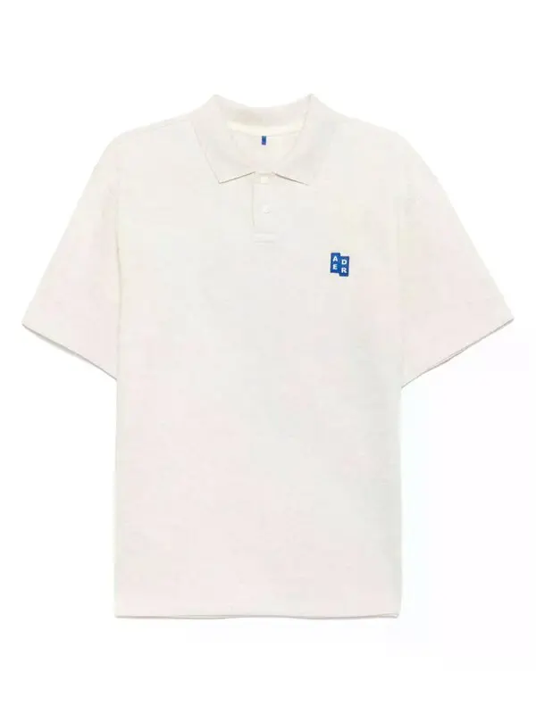 ADER ERROR Short Sleeve Polo Shirt - Grey