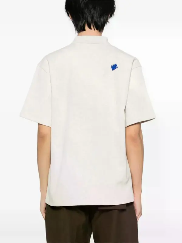 ADER ERROR Short Sleeve Polo Shirt - Grey