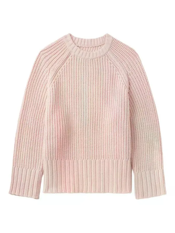 LOW CLASSIC Ribbed Knit Sweater - Pink