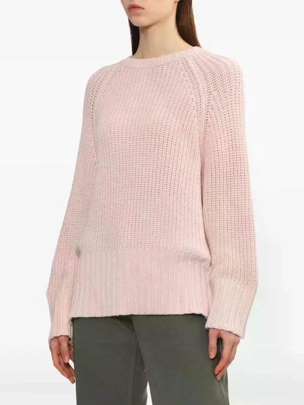 LOW CLASSIC Ribbed Knit Sweater - Pink