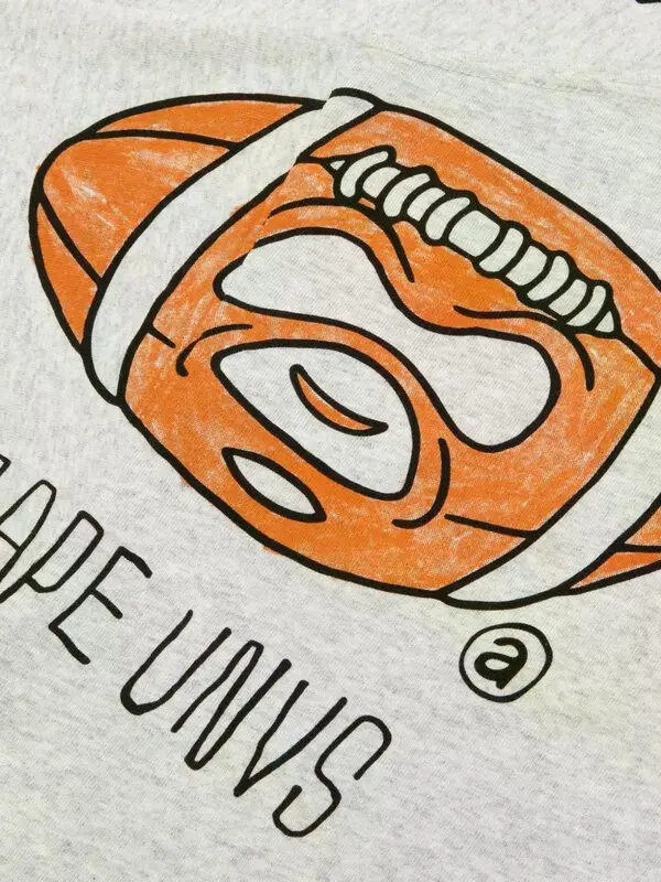 AAPE BY *A BATHING APE Cotton T-shirt - Grey