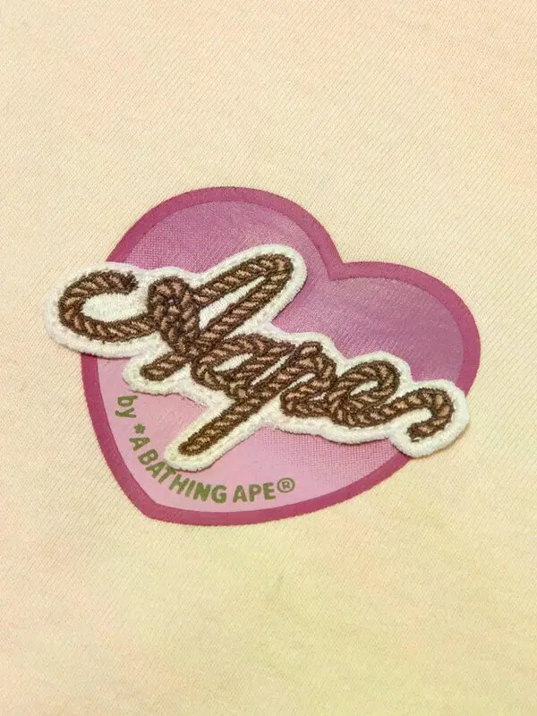 A BATHING APE Aape * Logo-patch T-shirt - Neutrals