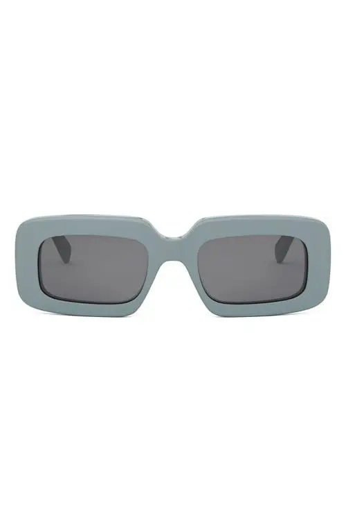 Celine Triomphe Rectangular Sunglasses - Grey/ Smoke