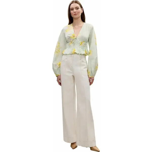 Rebecca Taylor Yara Poplin Blouse