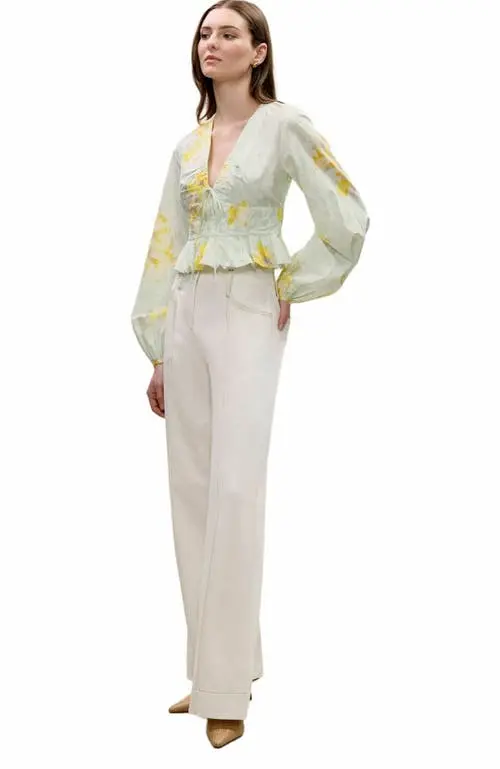 Rebecca Taylor Yara Poplin Blouse