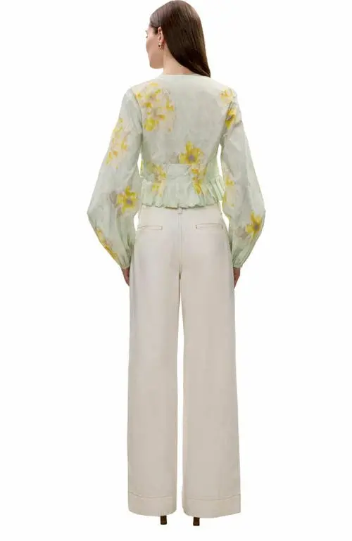 Rebecca Taylor Yara Poplin Blouse