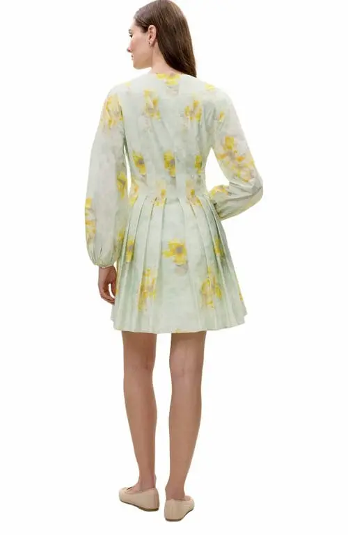 Rebecca Taylor Yara Poplin Mini Dress