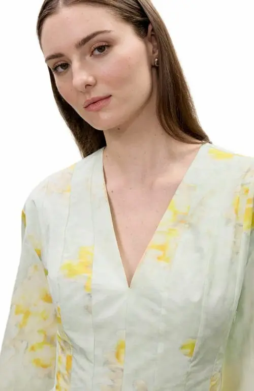 Rebecca Taylor Yara Poplin Mini Dress