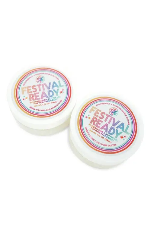 SUNSHINE & GLITTER Festival Ready Biodegradable Glitter Gel - Iridescent