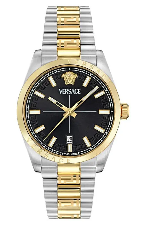 Versace Millennium Bracelet Watch - Two Tone