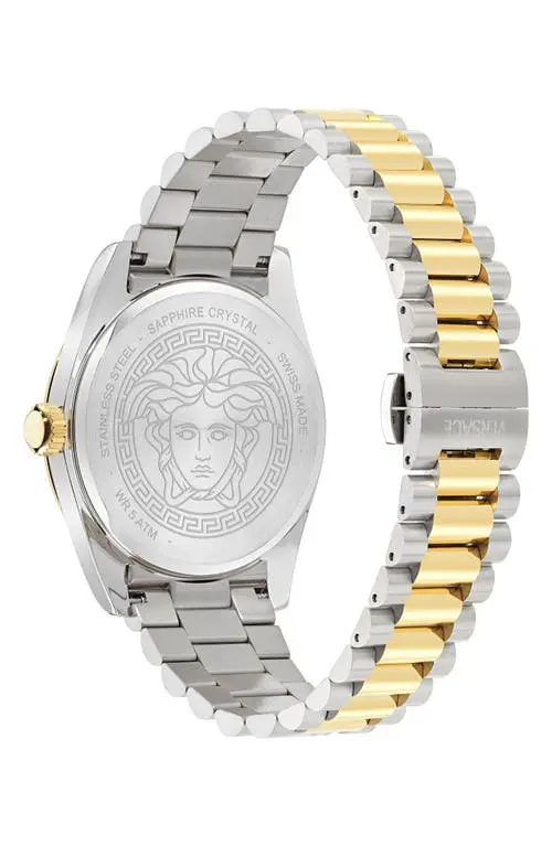 Versace Millennium Bracelet Watch - Two Tone