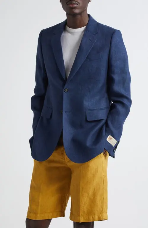 Massimo Alba Memphis Linen Blazer
